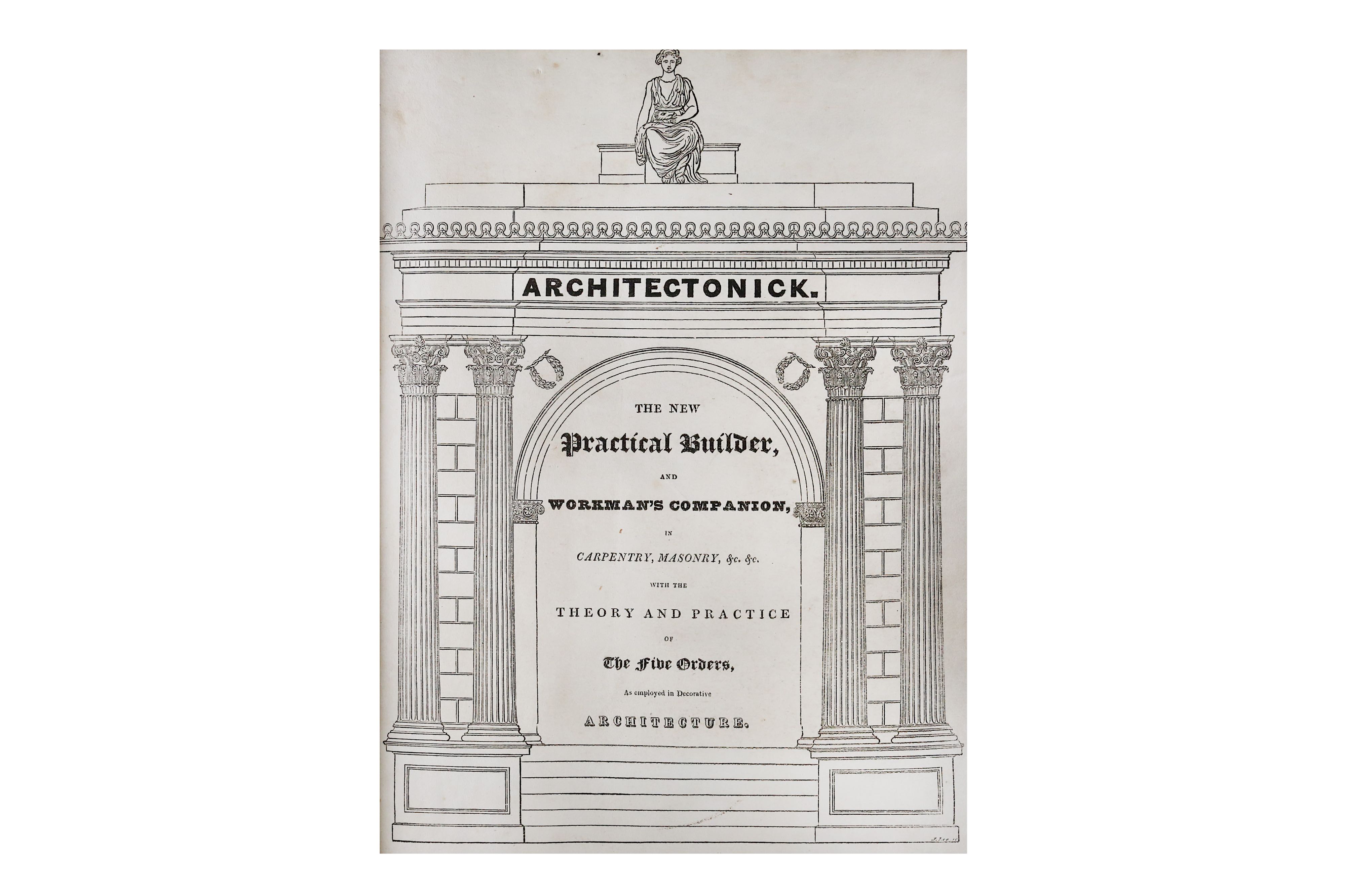 Lot 175 - Nicholson (Peter) The New Practical Builder