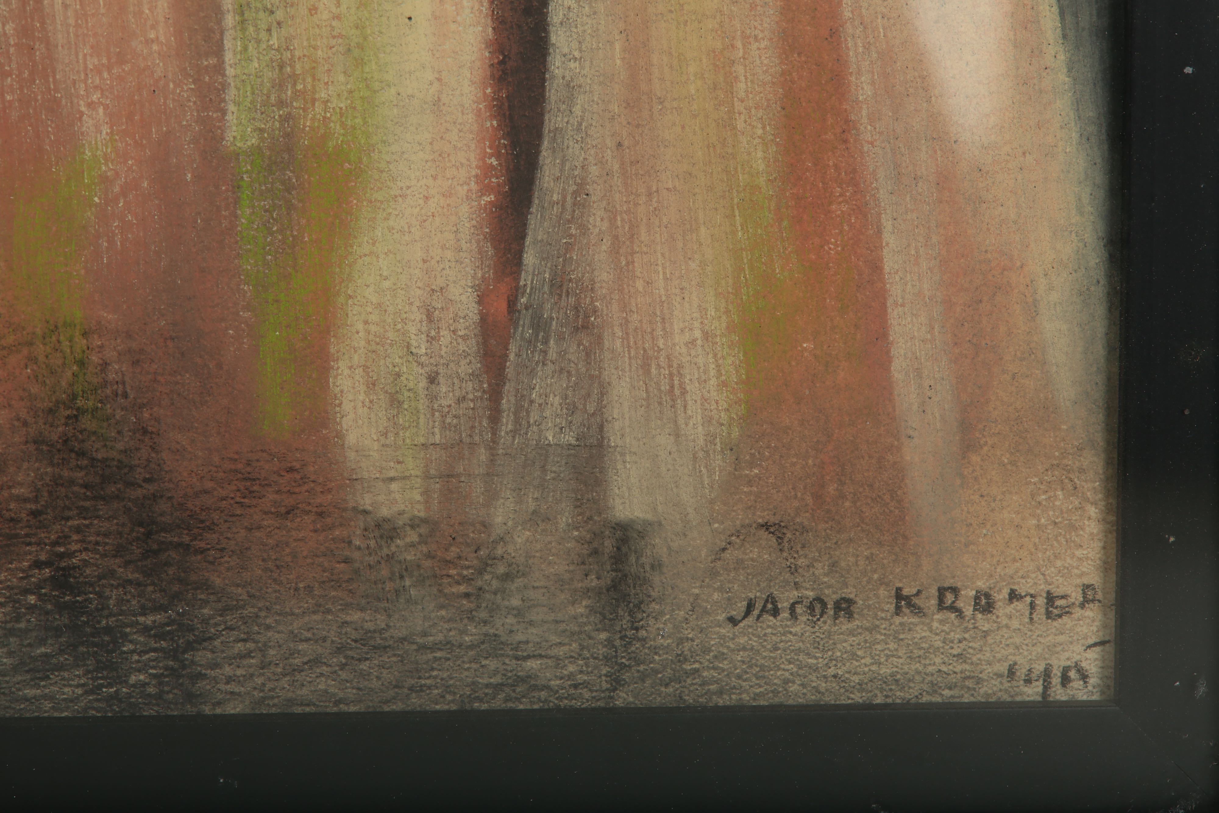 Lot 184 - JACOB KRAMER (1892-1962) Russian Peasants