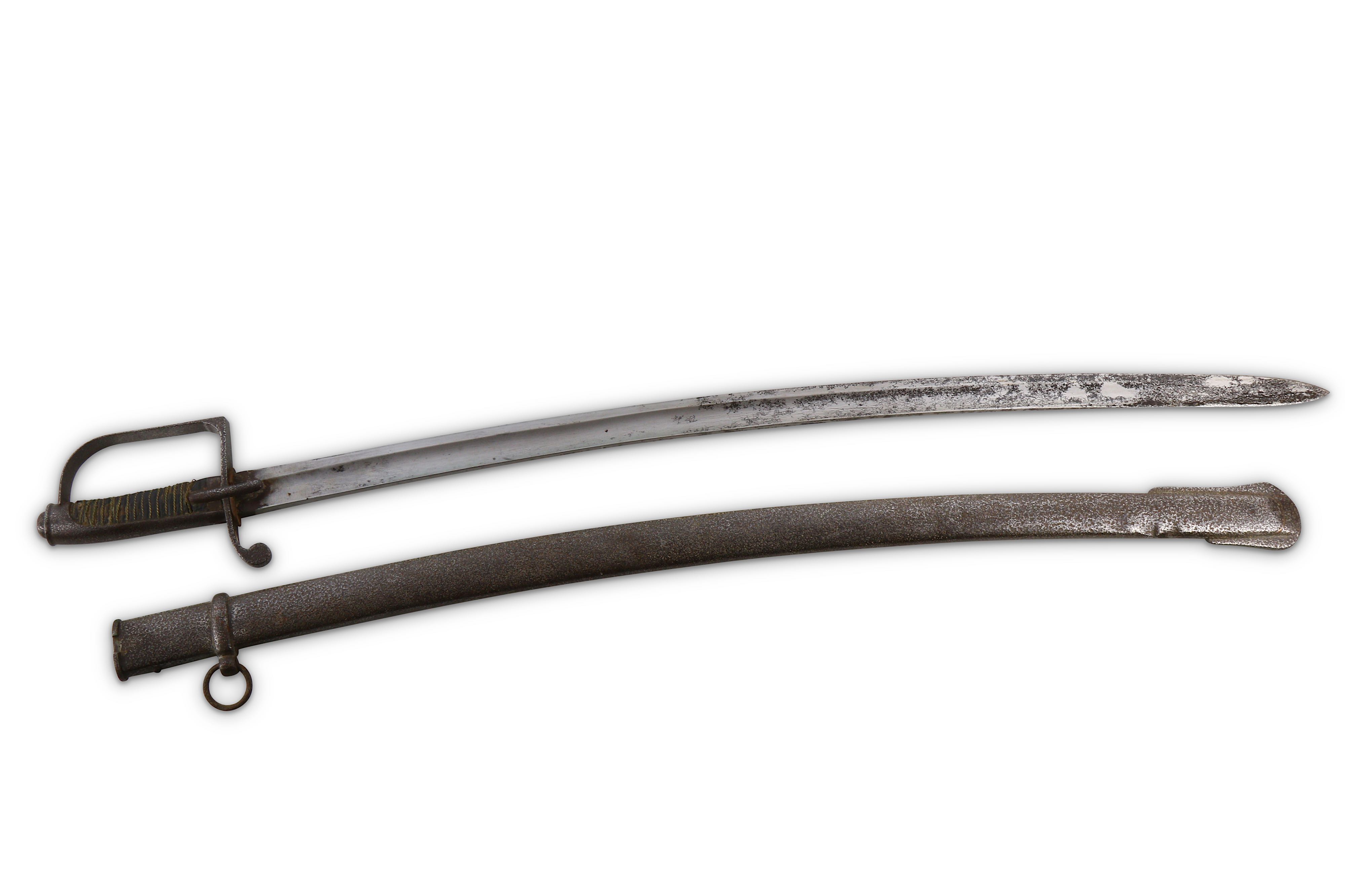 Lot 71 - An 1833 model Italian artillery sword, with