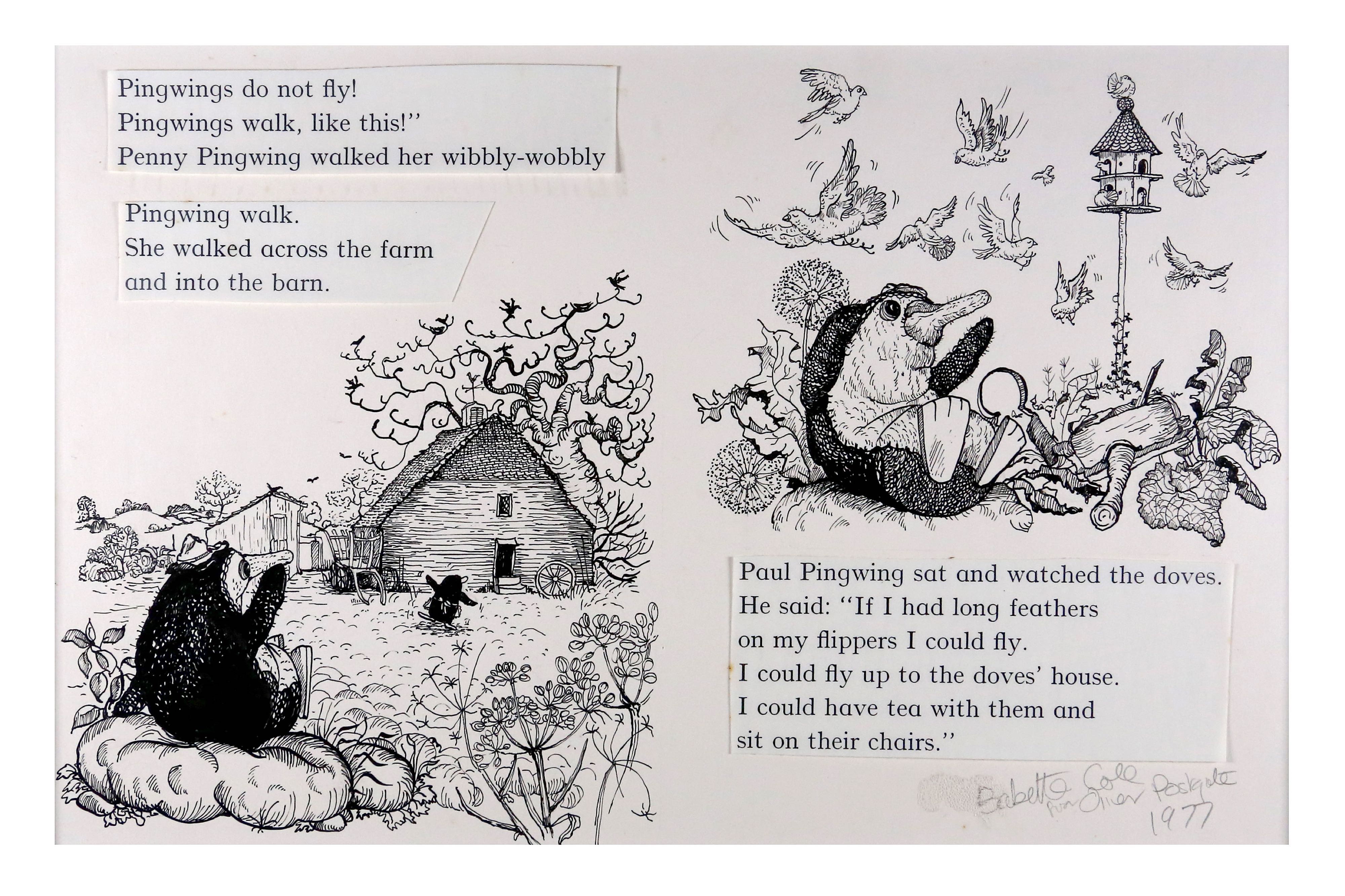 Lot 56 - Cole (Babette) ARR Illustrations for Oliver