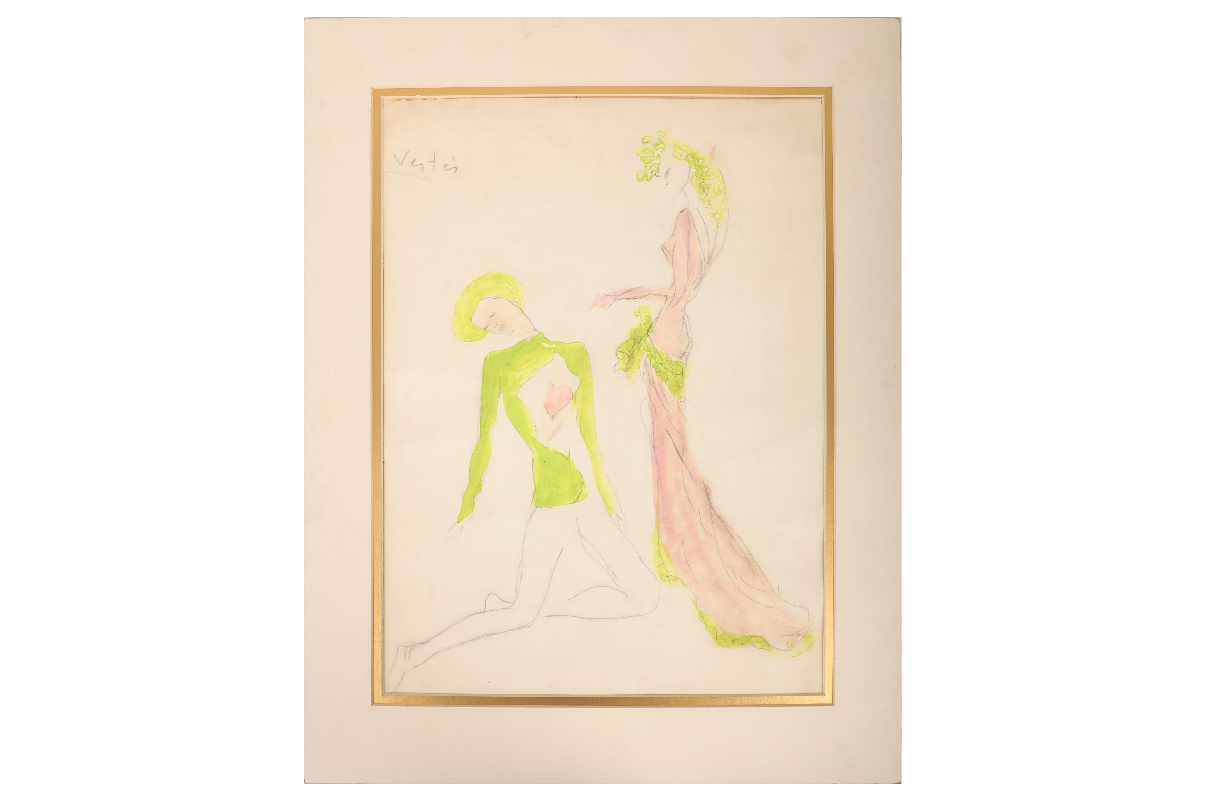 Lot 173 - MARCEL VERTÈS (FRENCH 1895-1961) Heart,