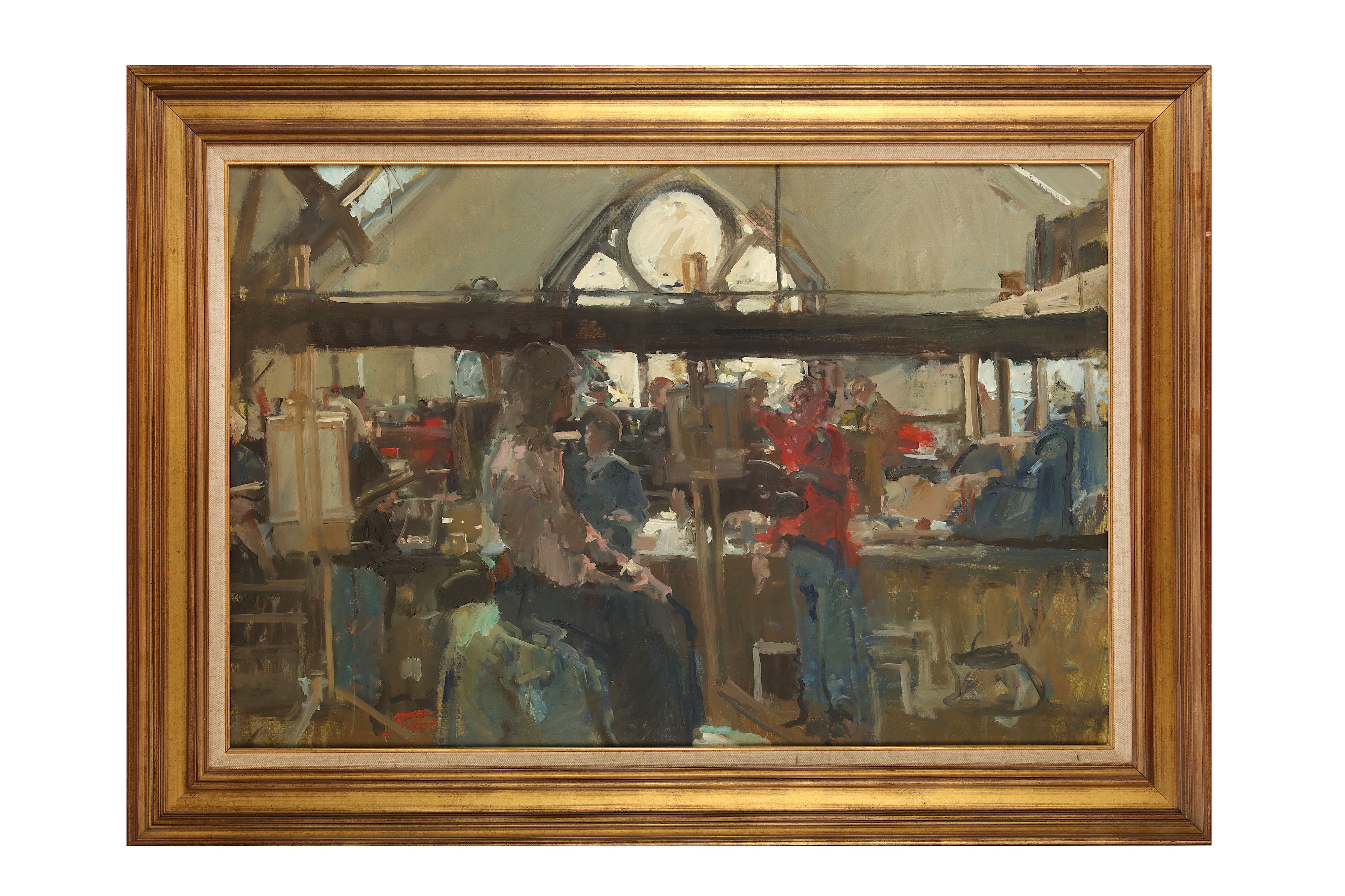 Lot 225 - TOM COATES (B. 1941) The art's class signed