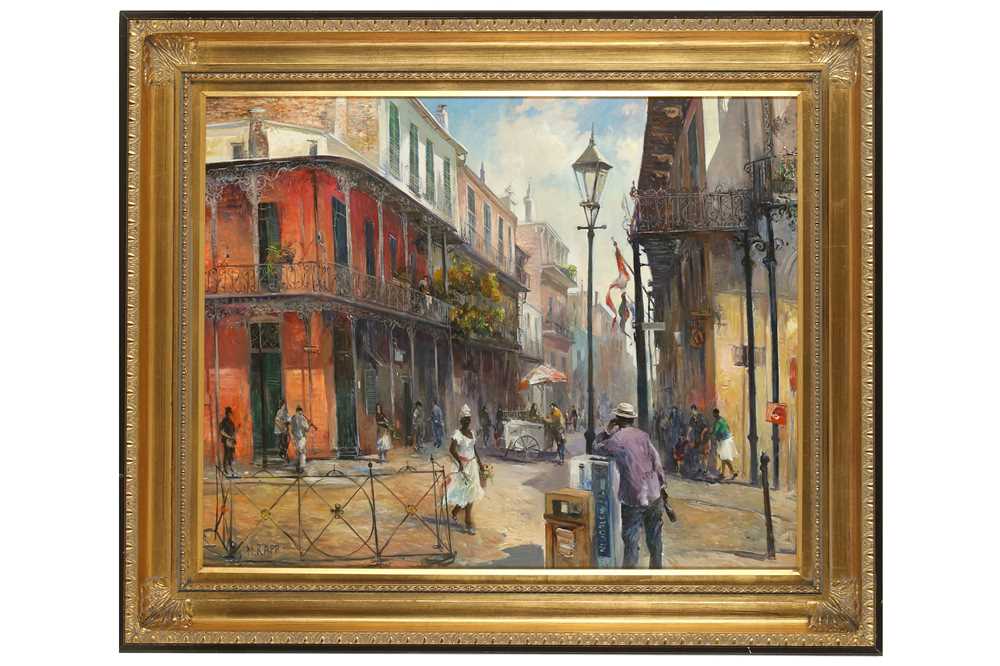 Lot 272 - MANFRED RAPP (AMERICAN 20TH CENTURY) Walking