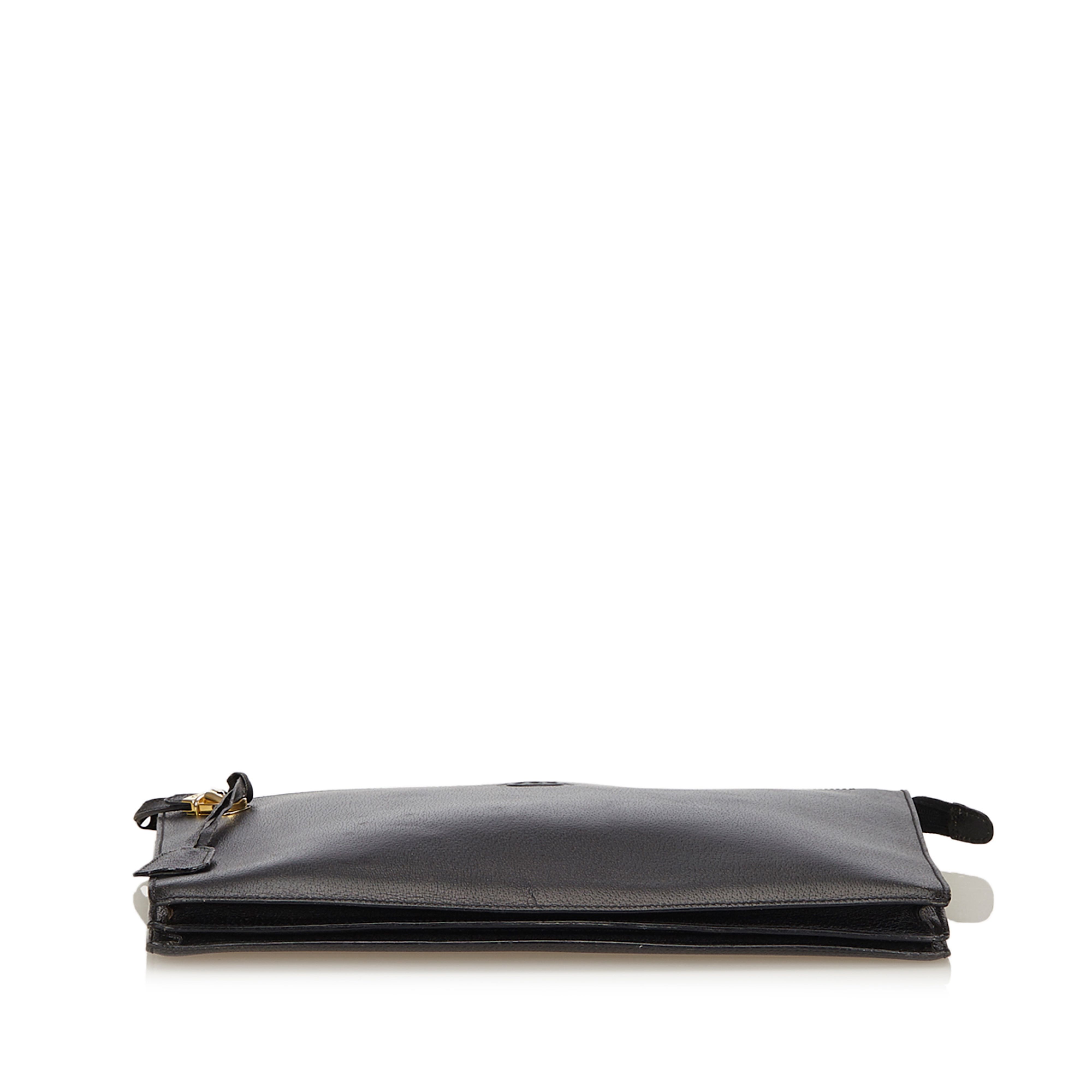 Lot 133 - Gucci Folio Document Holder, black grained