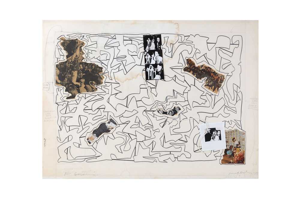 Lot 252 Derek Boshier B 1937 Untitled Signed And