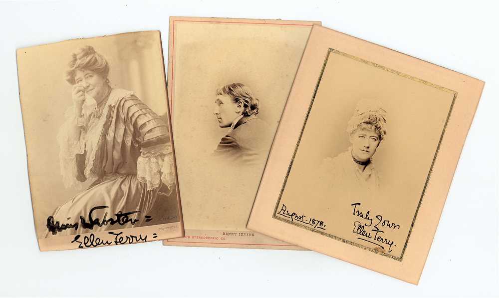 Lot 114 - Terry (Ellen) & Henry Irving Group of