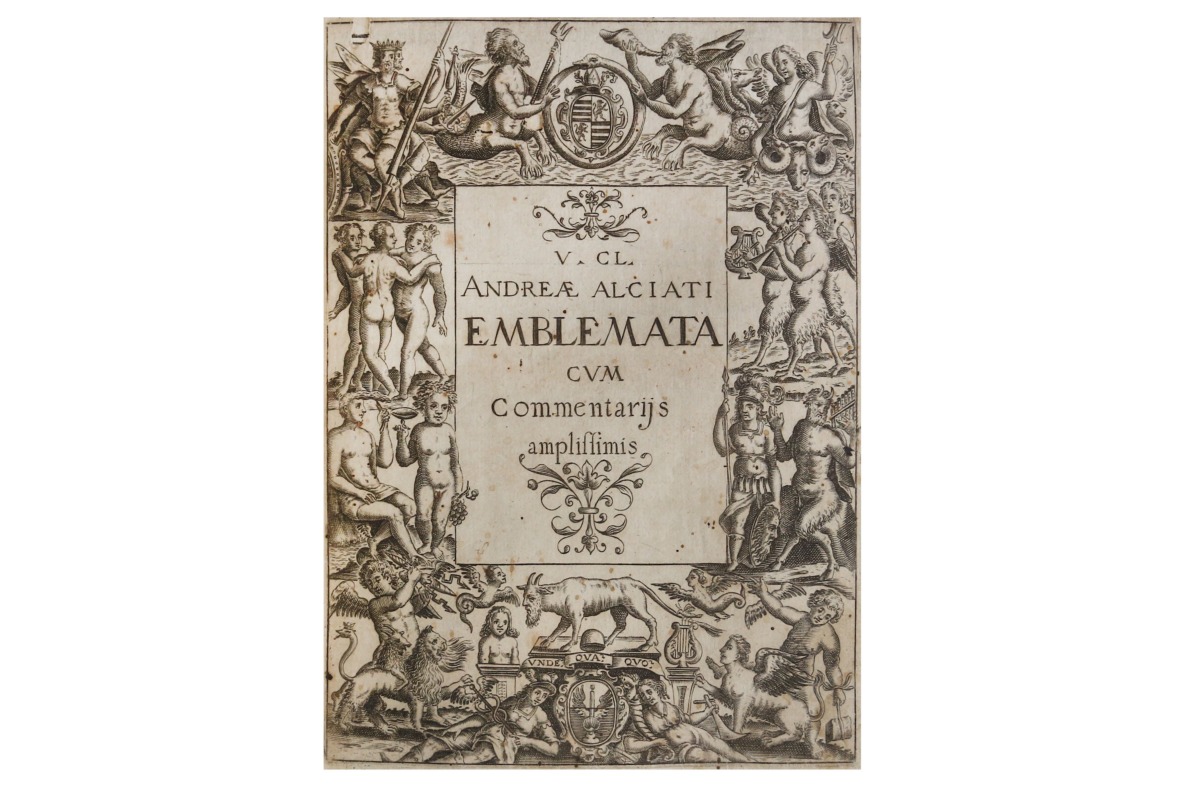 Lot 333 - Alciati (Andrea) Emblemata cum commentariis
