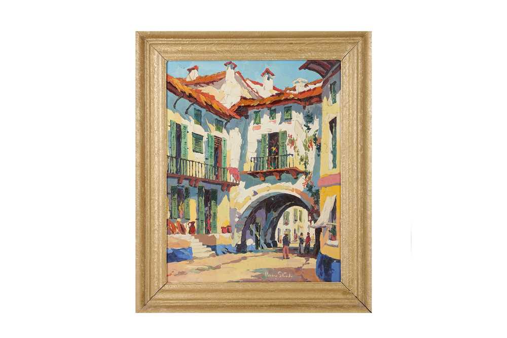 Lot 287 - KENNETH STEEL (BRITISH 1906-1970) Archway in