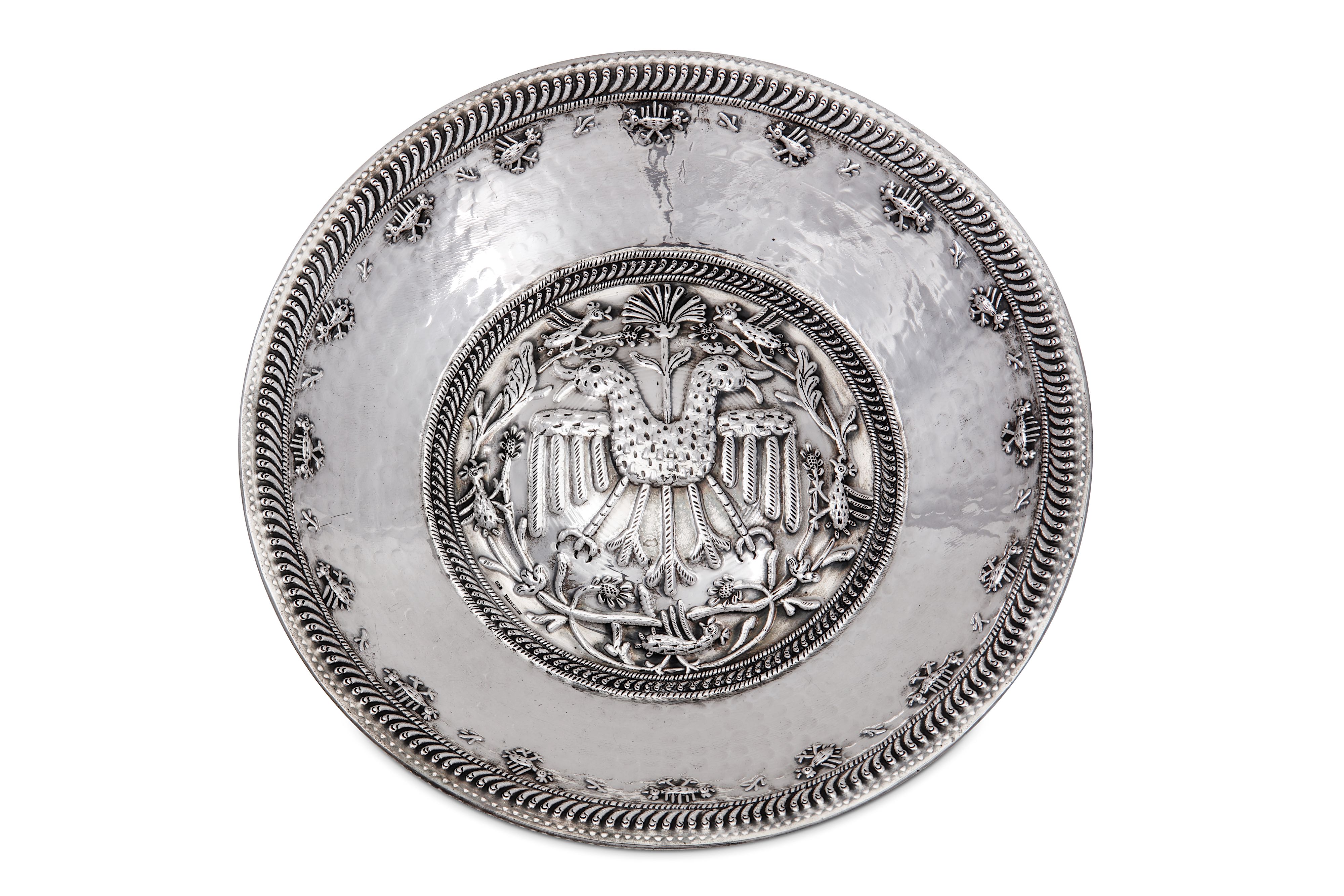 Lot 325 - A 20th century Greek 800 standard silver