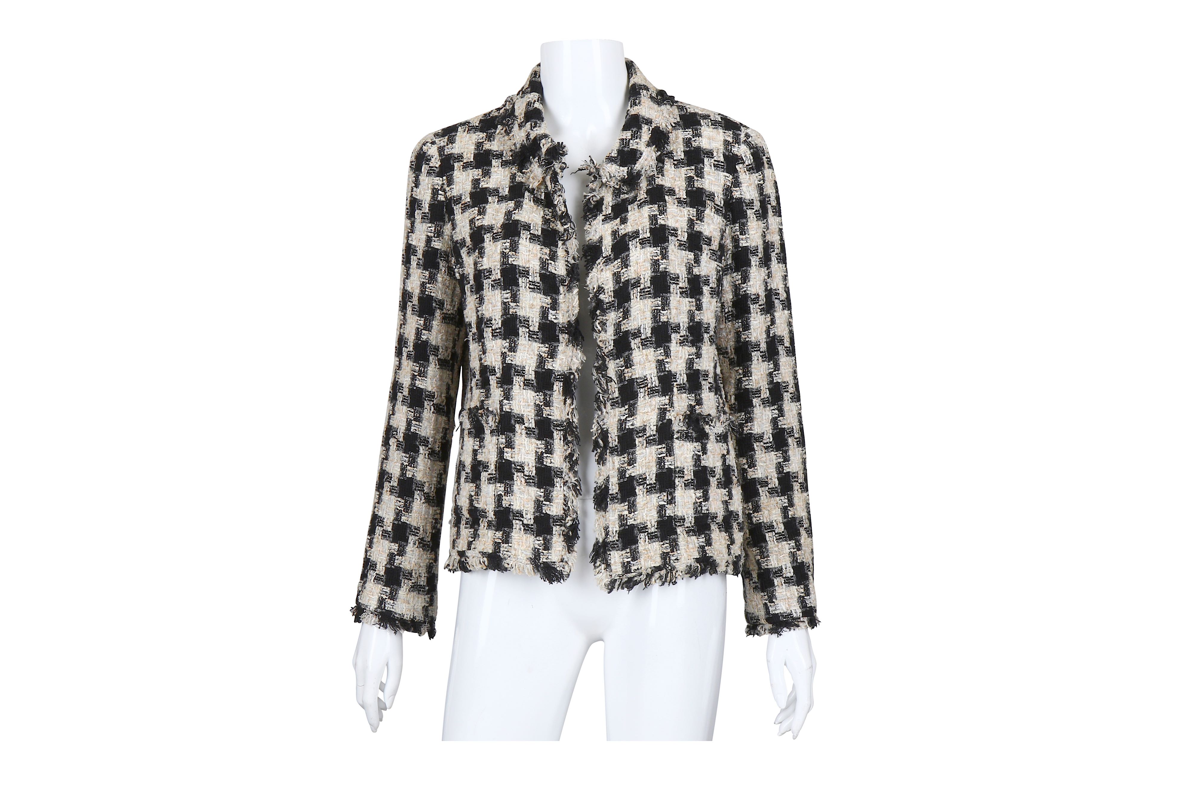 Lot 151 - Chanel Tweed Fitted Jacket, 2004 Autumn