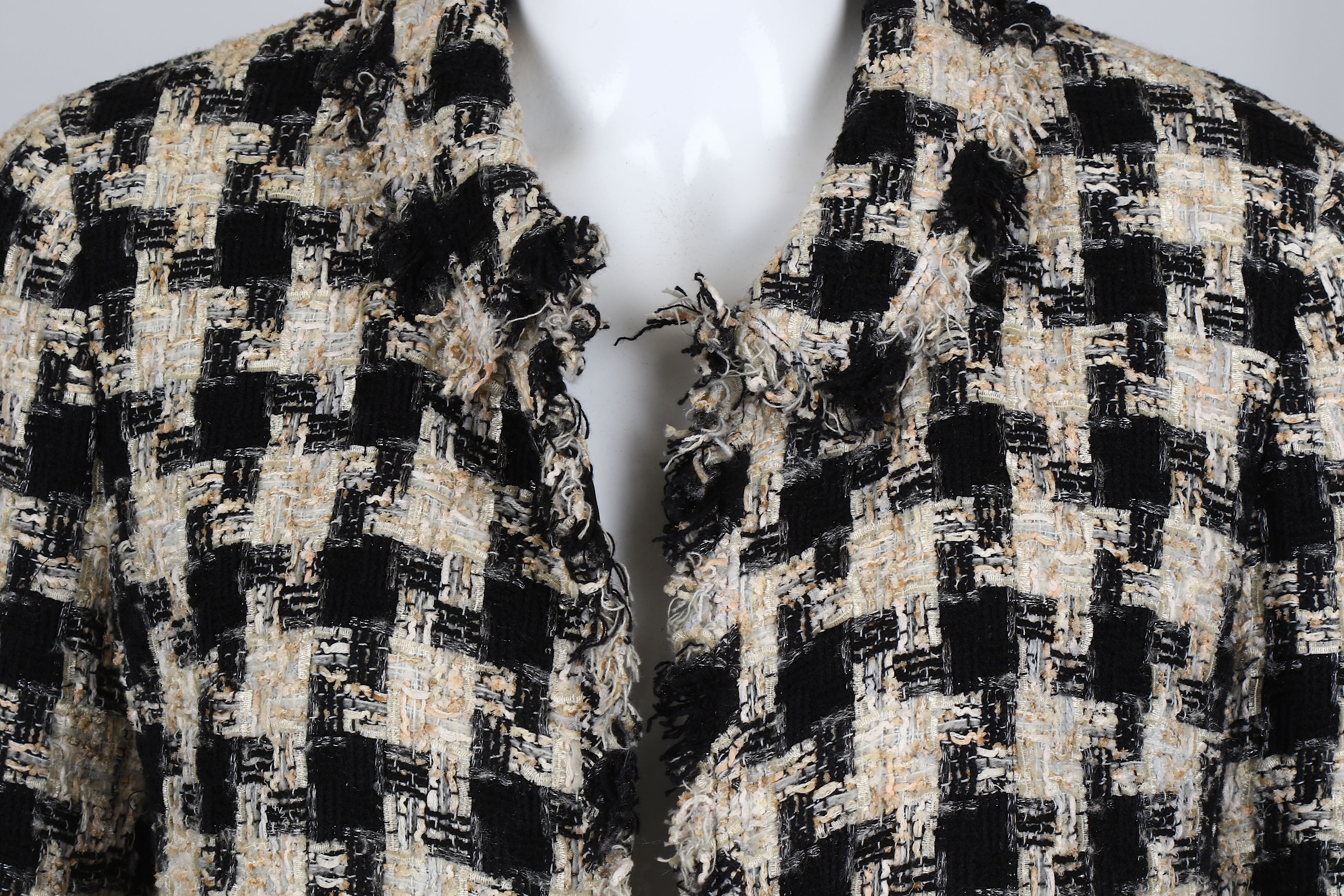 Lot 151 - Chanel Tweed Fitted Jacket, 2004 Autumn