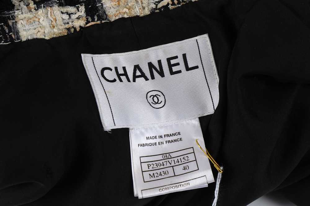Lot 151 - Chanel Tweed Fitted Jacket, 2004 Autumn