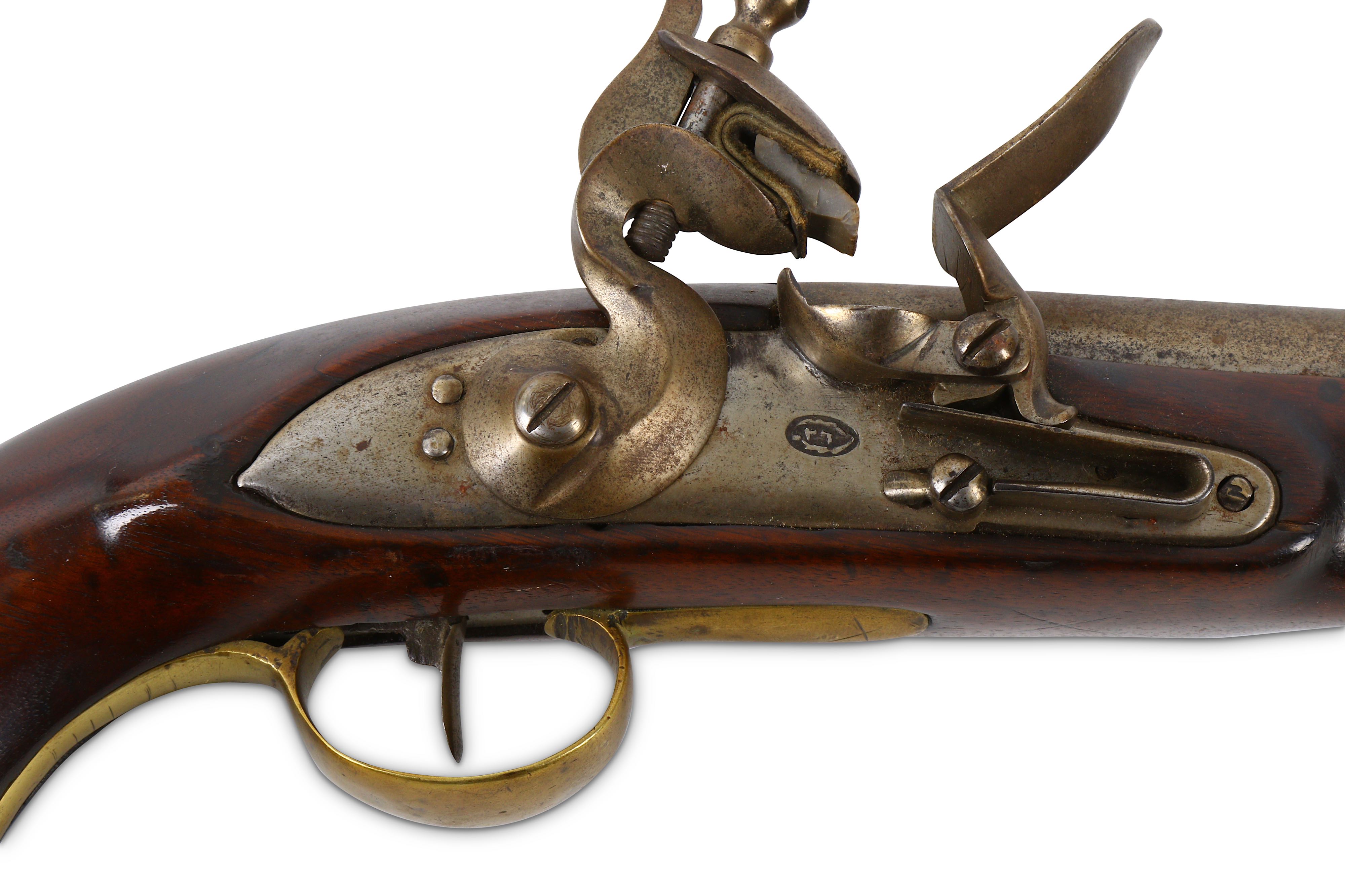 Lot 230 - A flintlock pistol of a type often