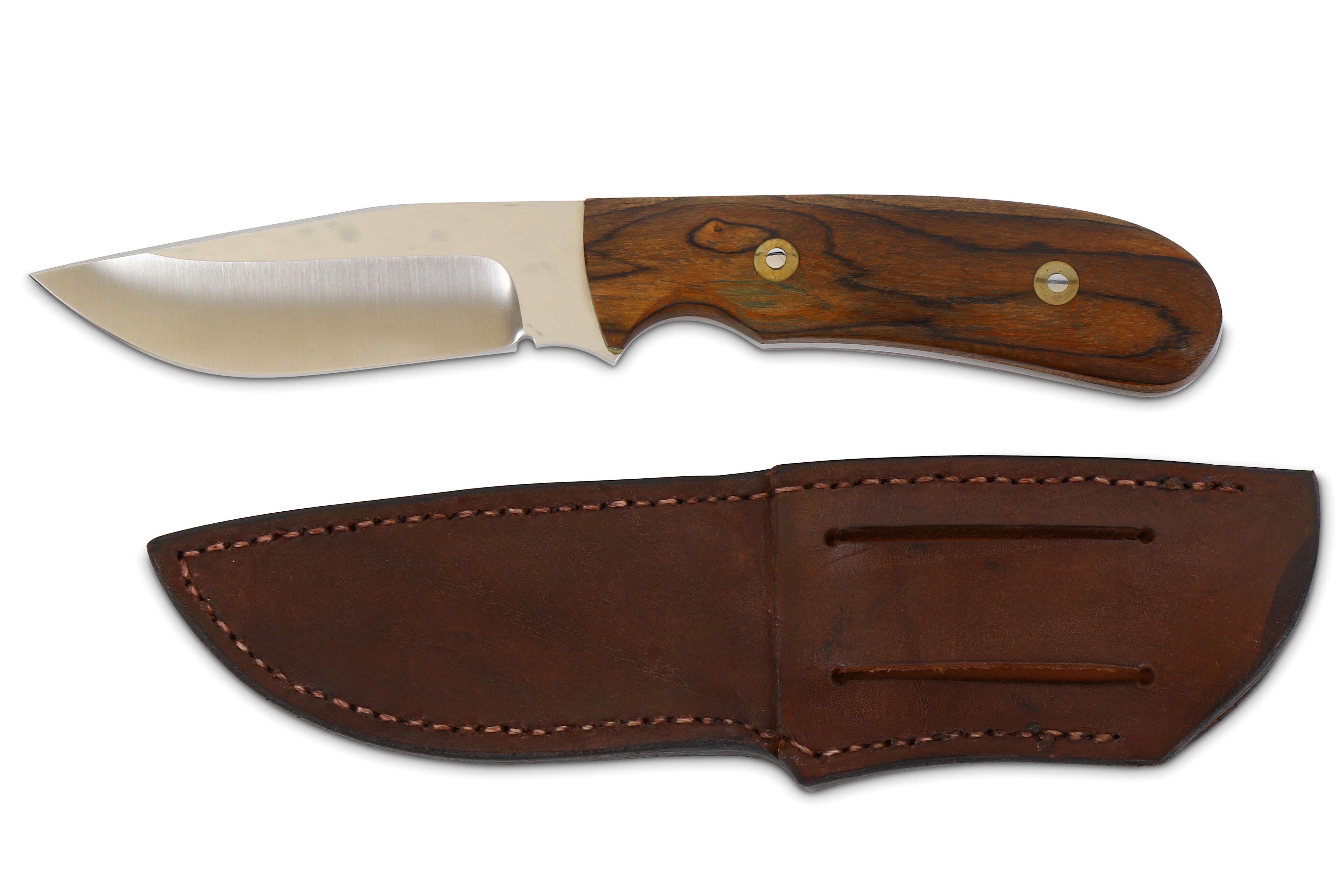 Lot 130 - A modern hunting knife by Bob Lay, with