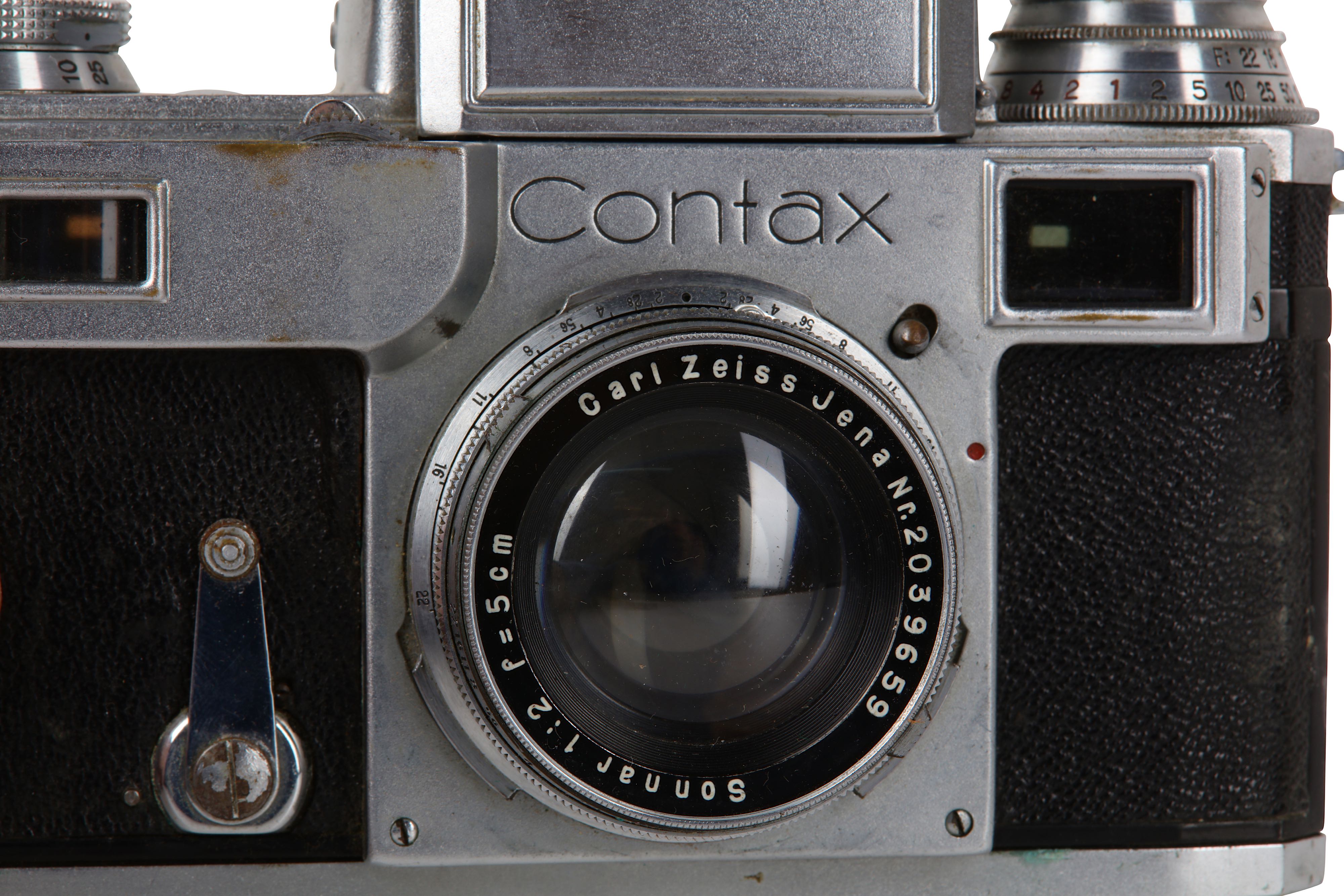 Lot 40 - Zeiss Ikon Contax III (544/24) Rangefinder