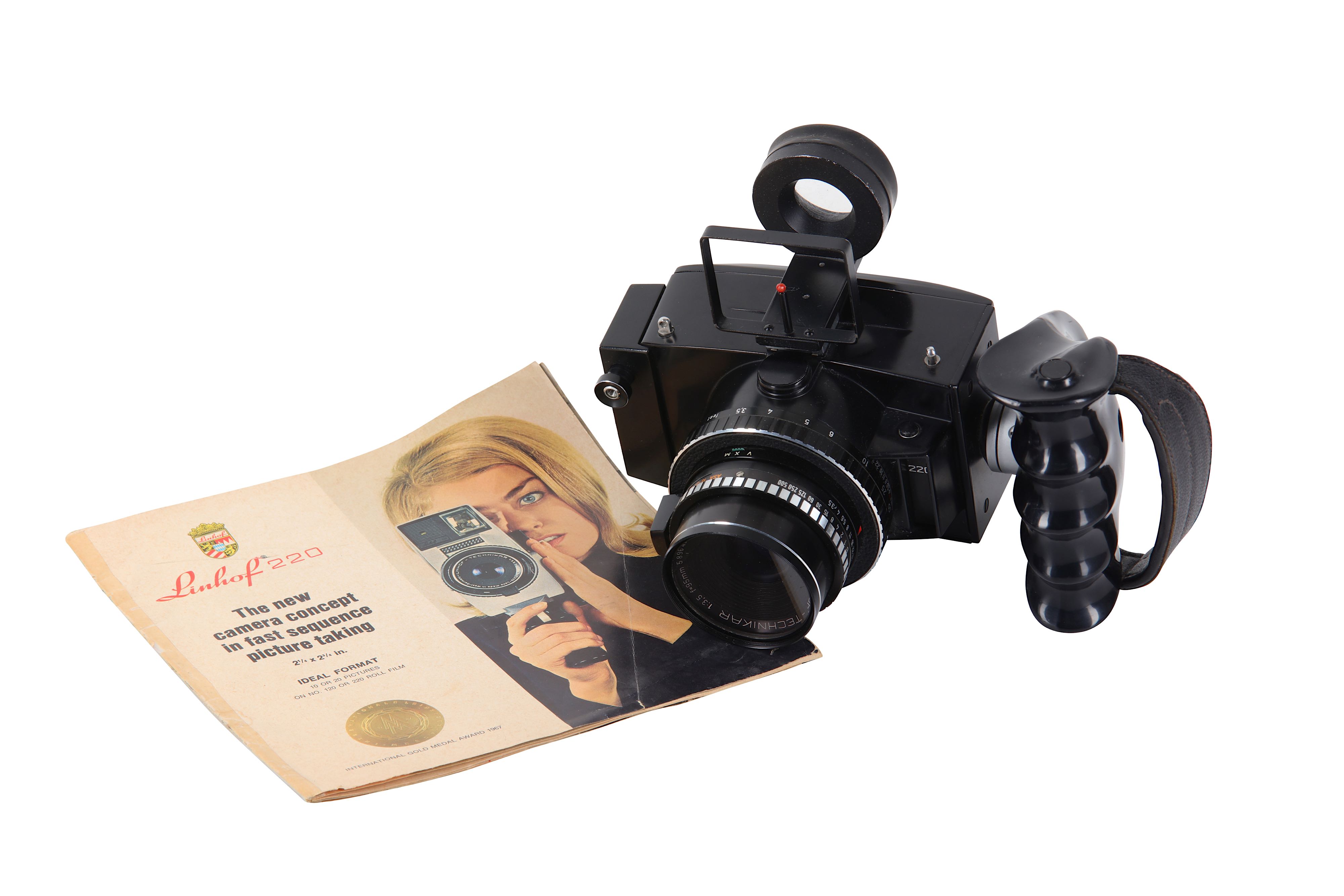 Lot 82 - A Linhof 220 PL Aerial Aero Camera Serial No: