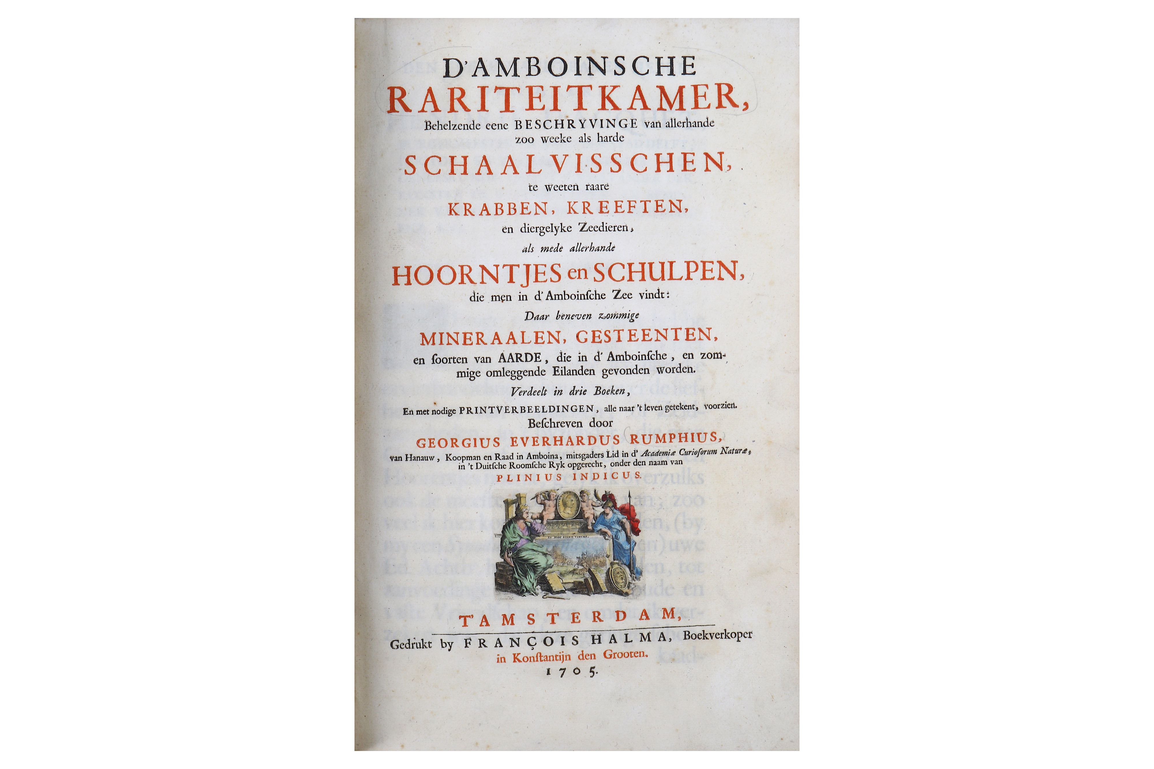 Lot 327 - Rumphius (Georgius Everhardus) D’Ambionsche