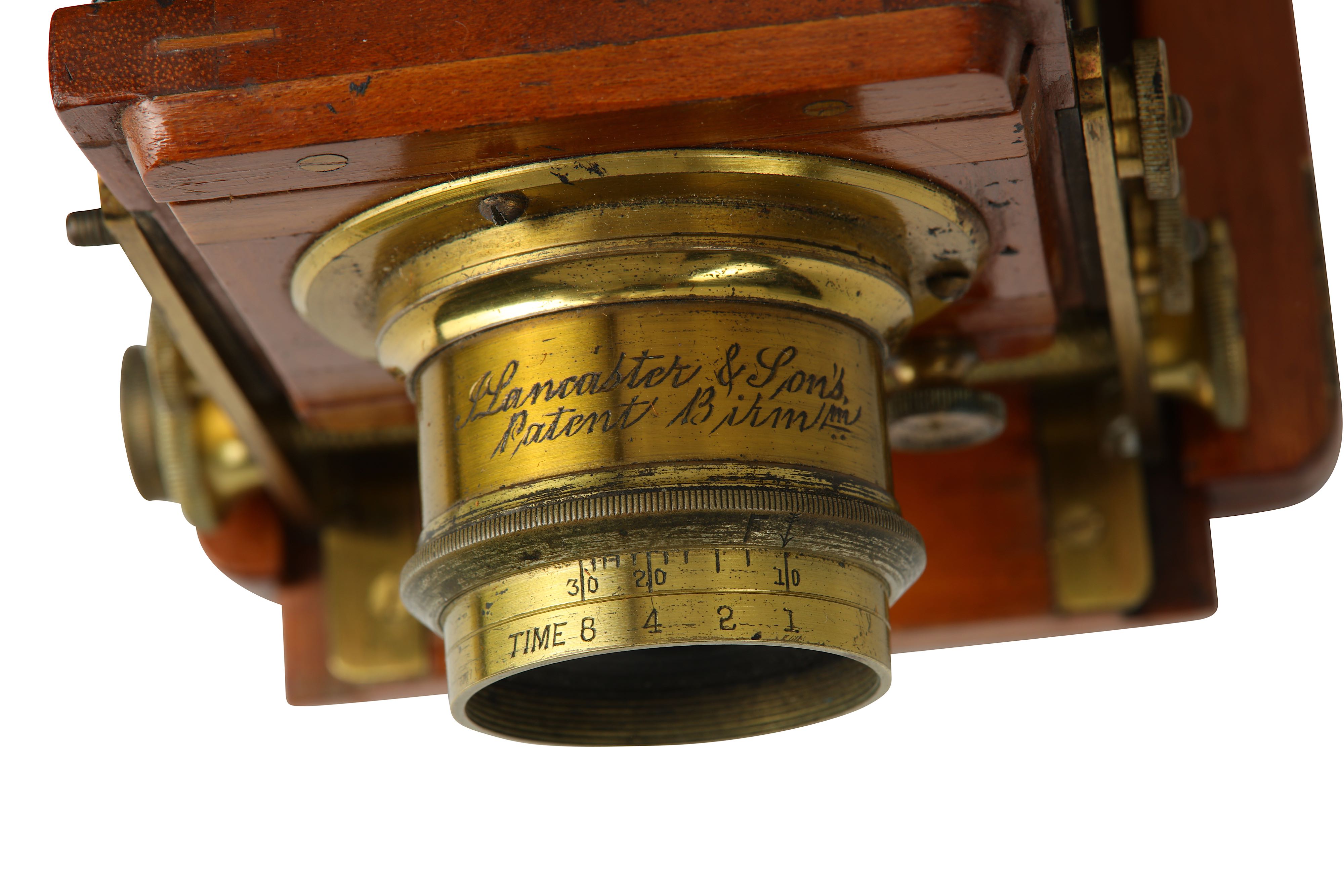 Lot 114 - A J. Lancaster & Son 1896 Instantograph