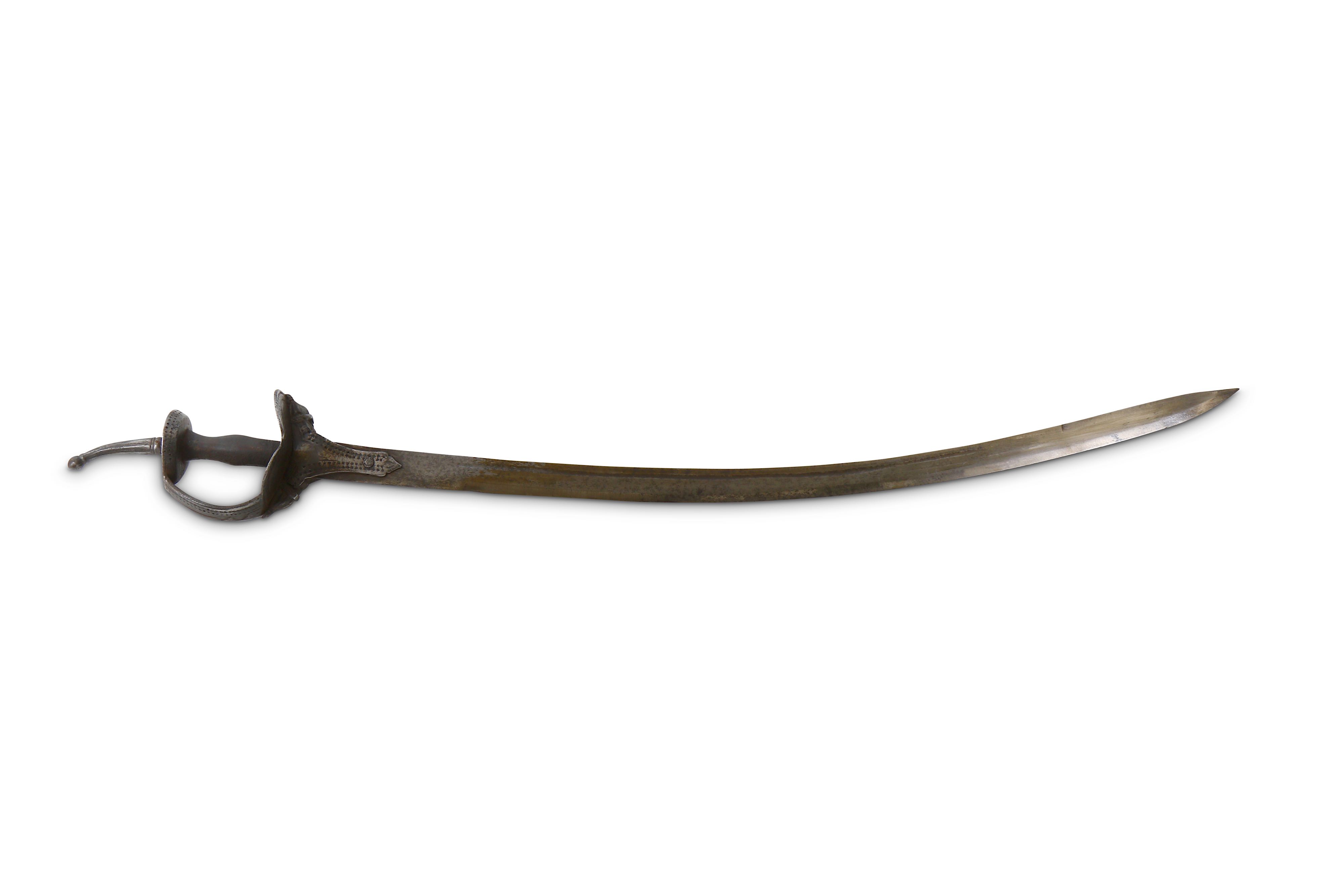 Lot 45 - A composite Indian sword with a traditional