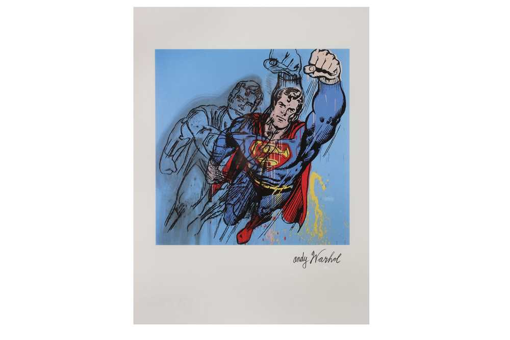 Lot 704 - Andy Warhol (American) 'Superman' 1980s