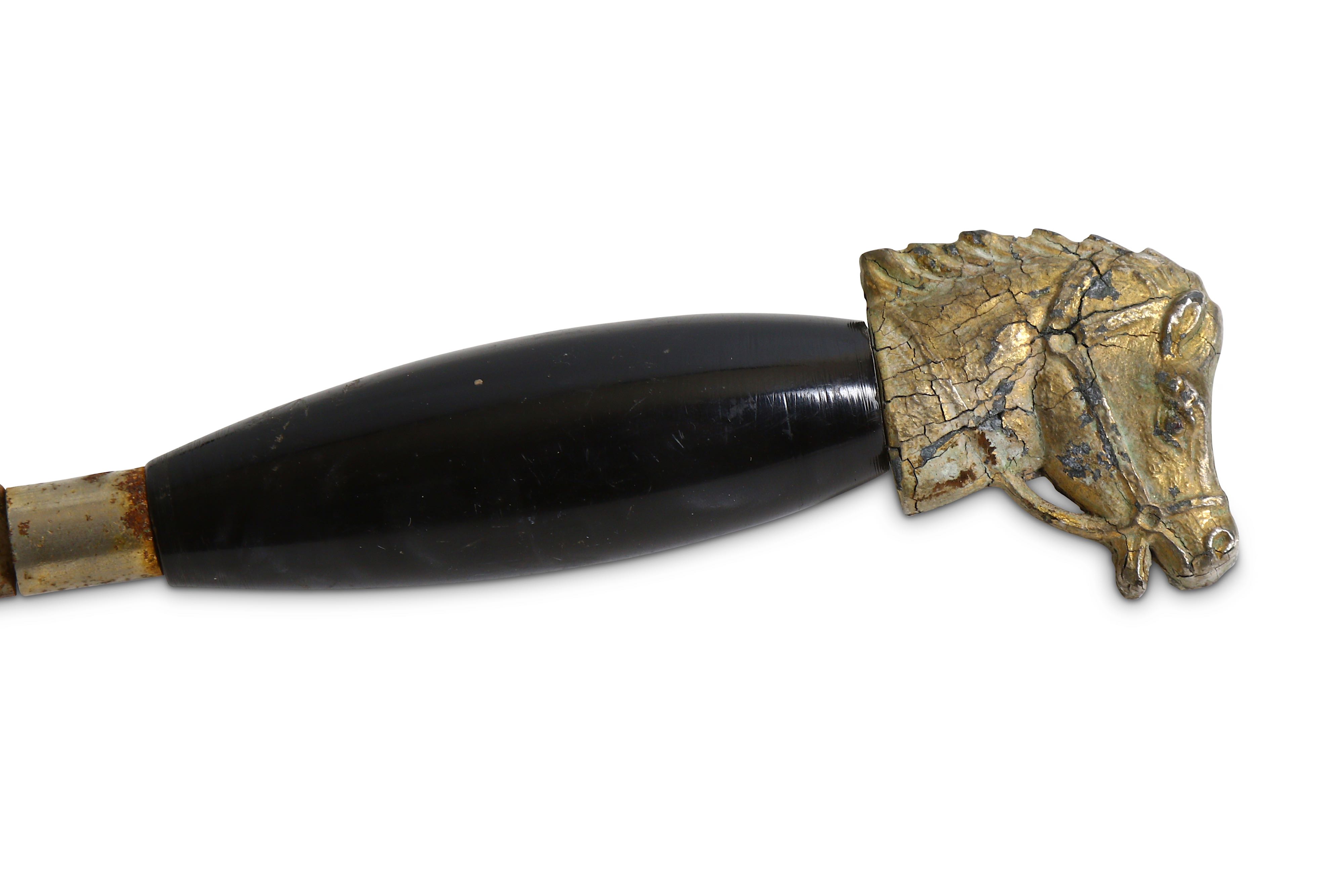 Lot 139 - Two swagger stick type sword (dagger) sticks.